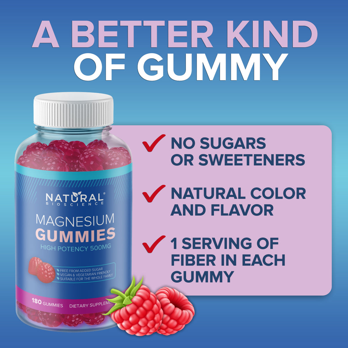 MAGNESIUM GUMMIES HIGH POTENCY – Natural BioScience